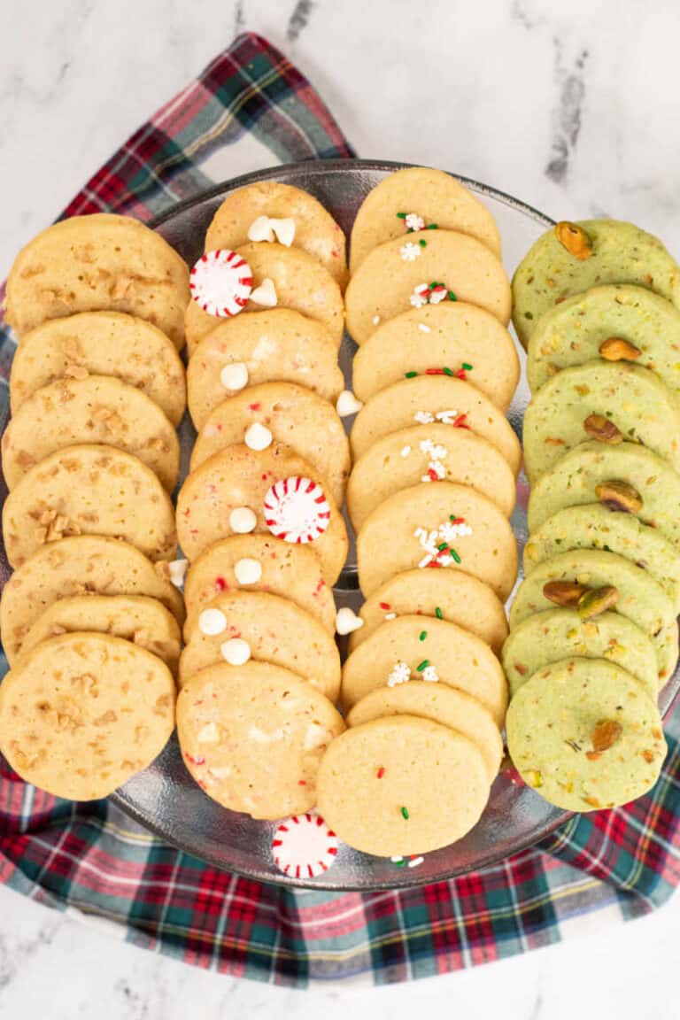 Slice and Bake Cookies - 10 Variations