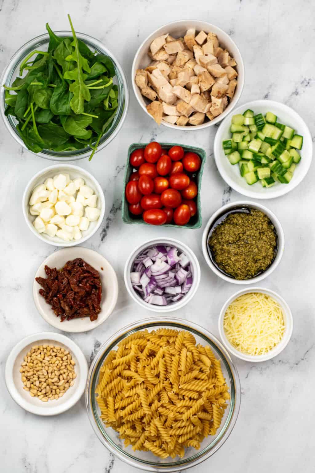 Easy Chicken Pesto Pasta Salad for Busy Families